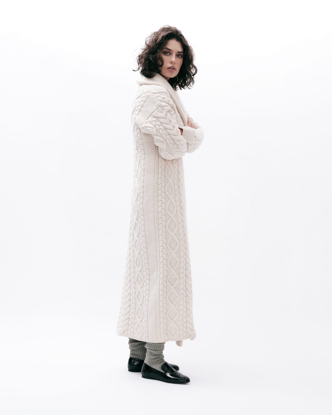 Highlander Coat - AmiAmalia Luxury Knitwear