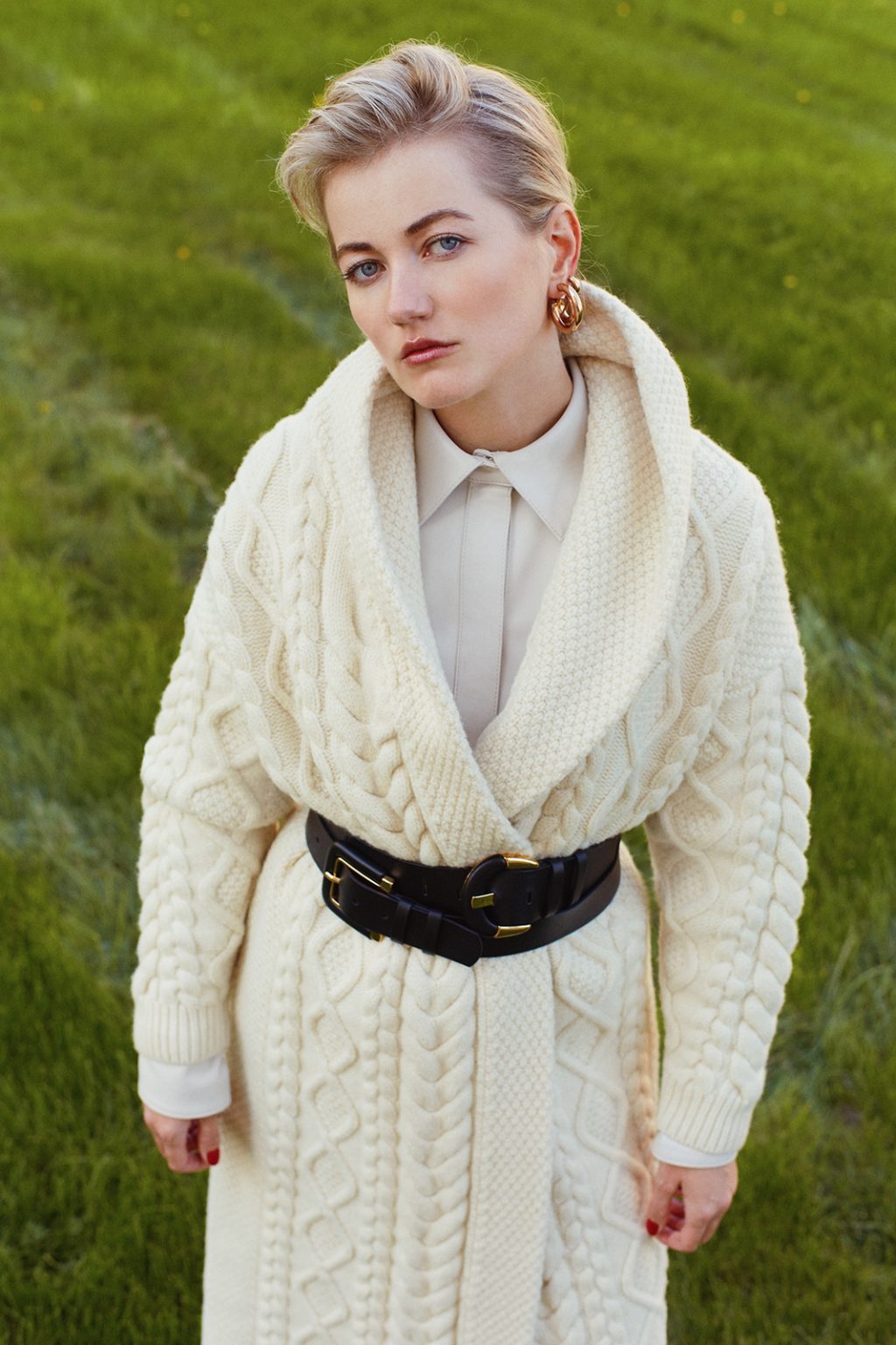 Highlander Coat - AmiAmalia Luxury Knitwear