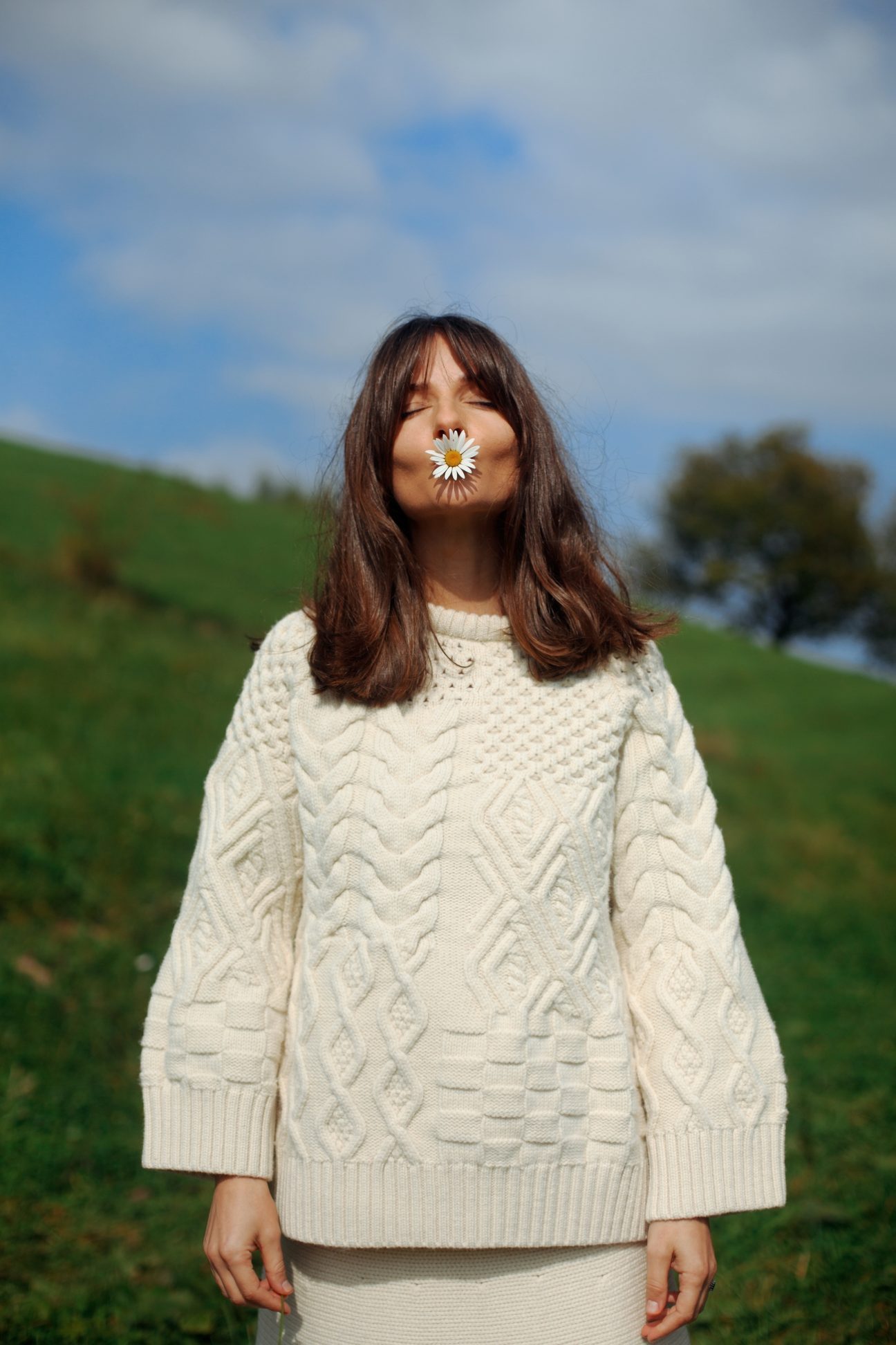 Knitted Structures Sweater - AmiAmalia Luxury Knitwear