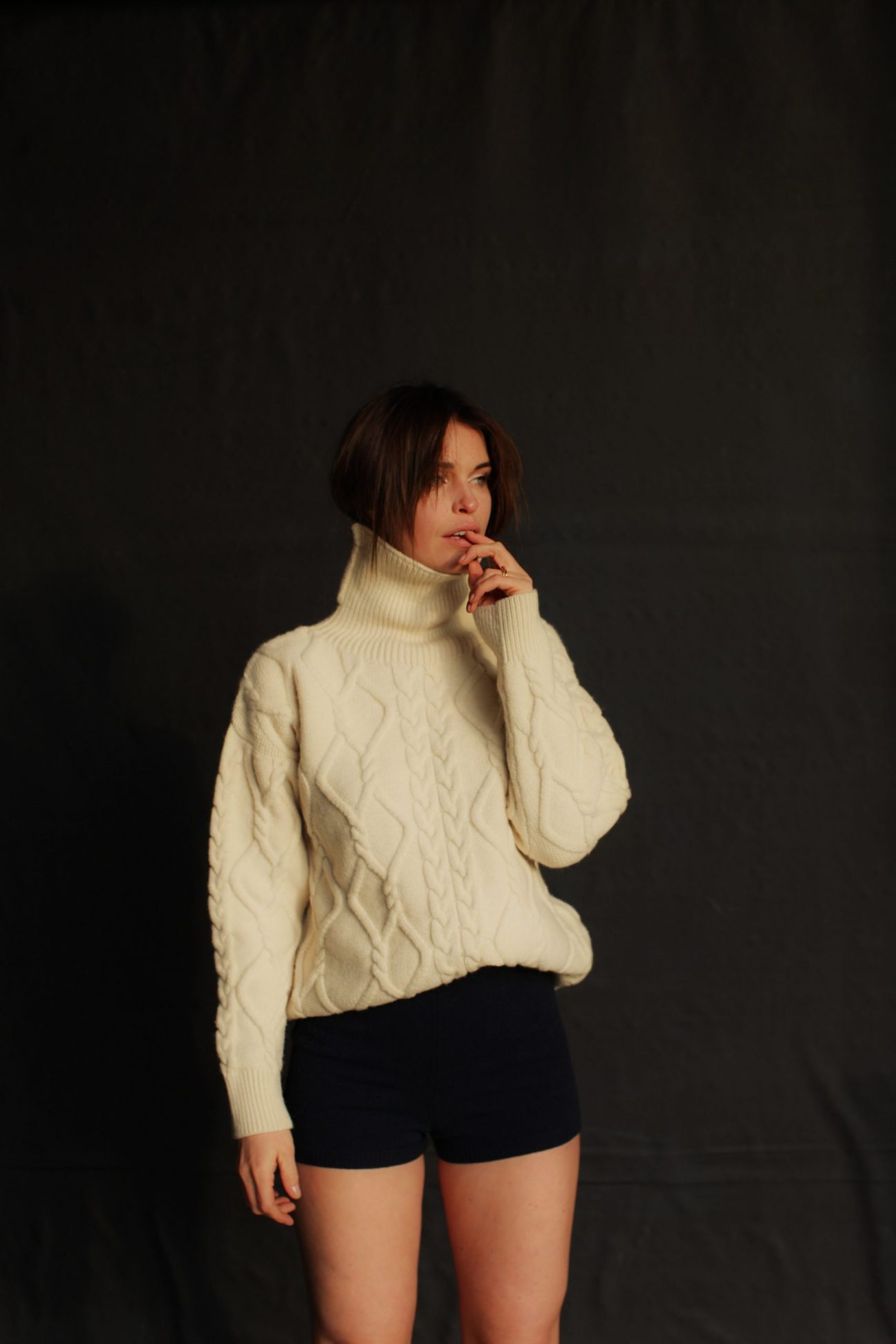 “To Infinity” Sweater - AmiAmalia Luxury Knitwear