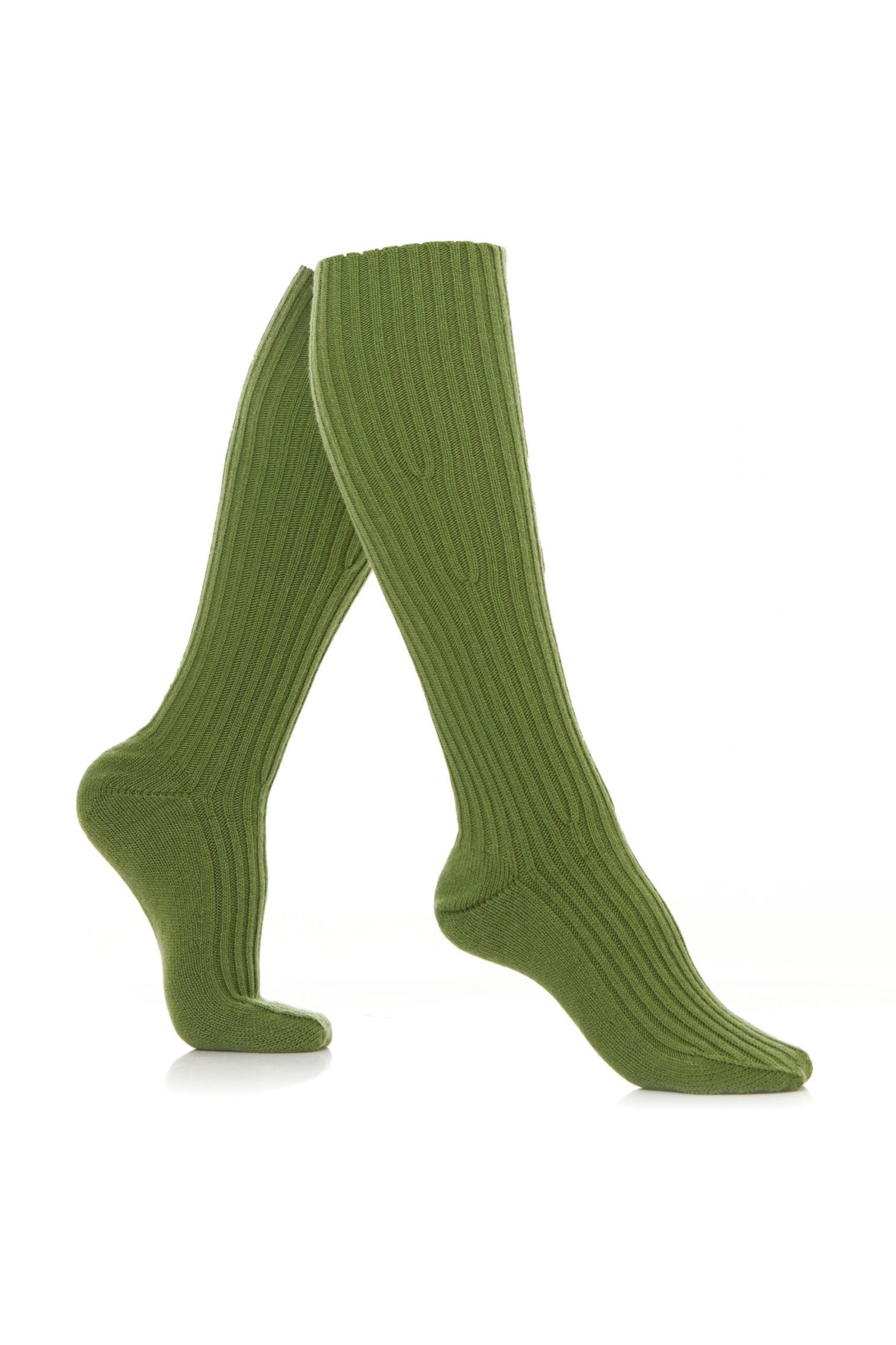 3D Long Socks from Extrafine Merino, 2020 Blue - AmiAmalia Luxury Knitwear