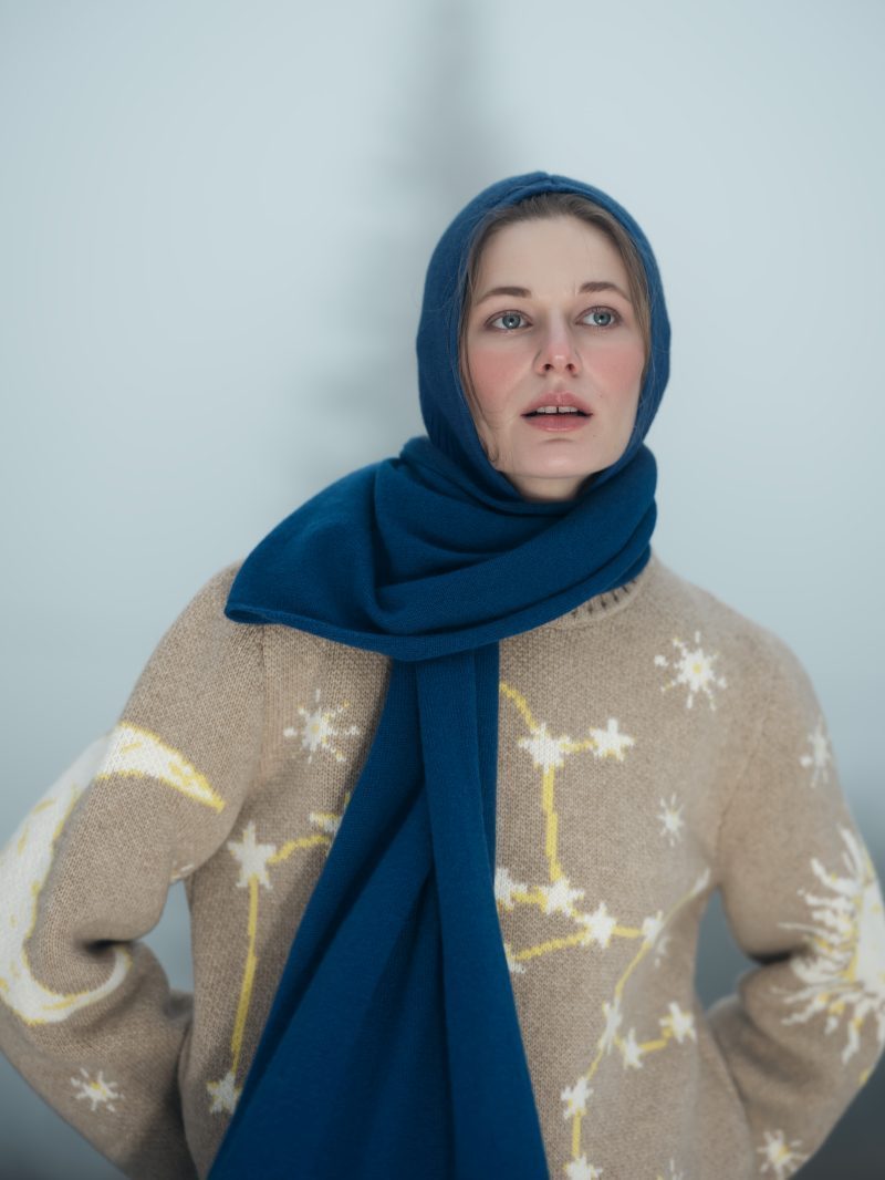 “To Infinity” Sweater - AmiAmalia Luxury Knitwear