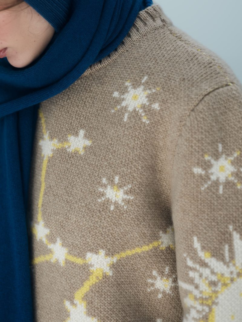 “To Infinity” Sweater - AmiAmalia Luxury Knitwear