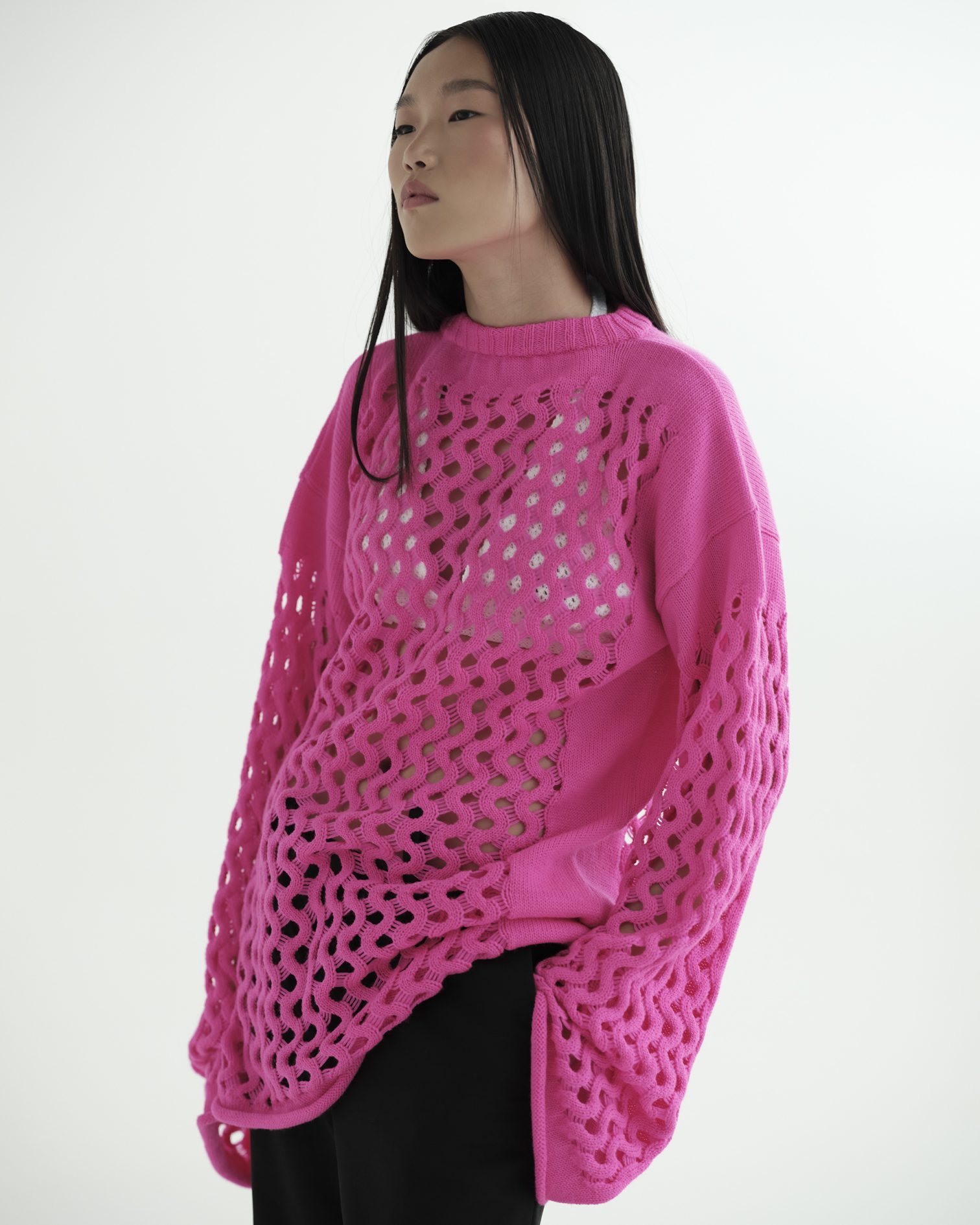 Knitted DNA Sweater - AmiAmalia Luxury Knitwear