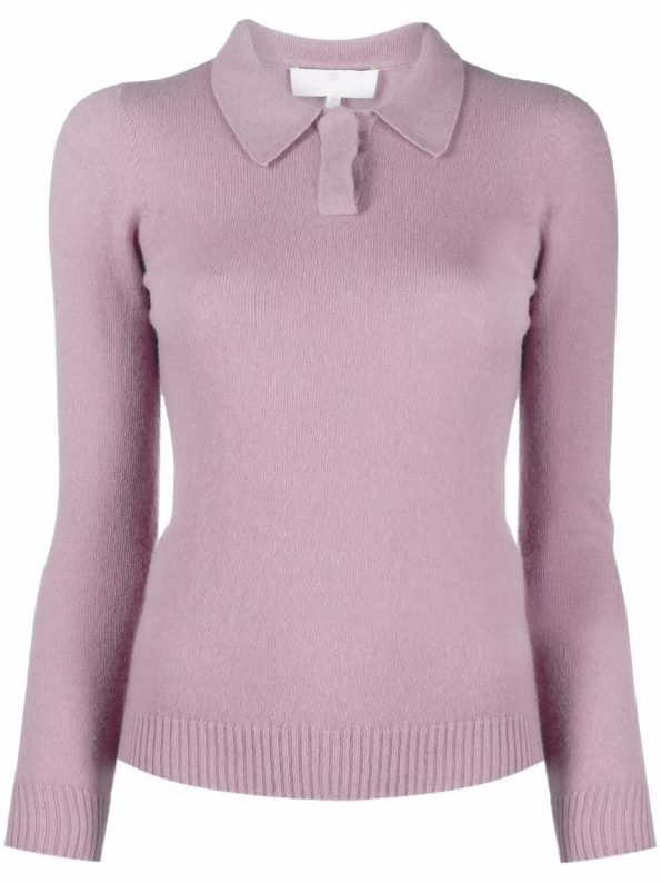 3D Merino Sweater, Dusty Rose - AmiAmalia Luxury Knitwear